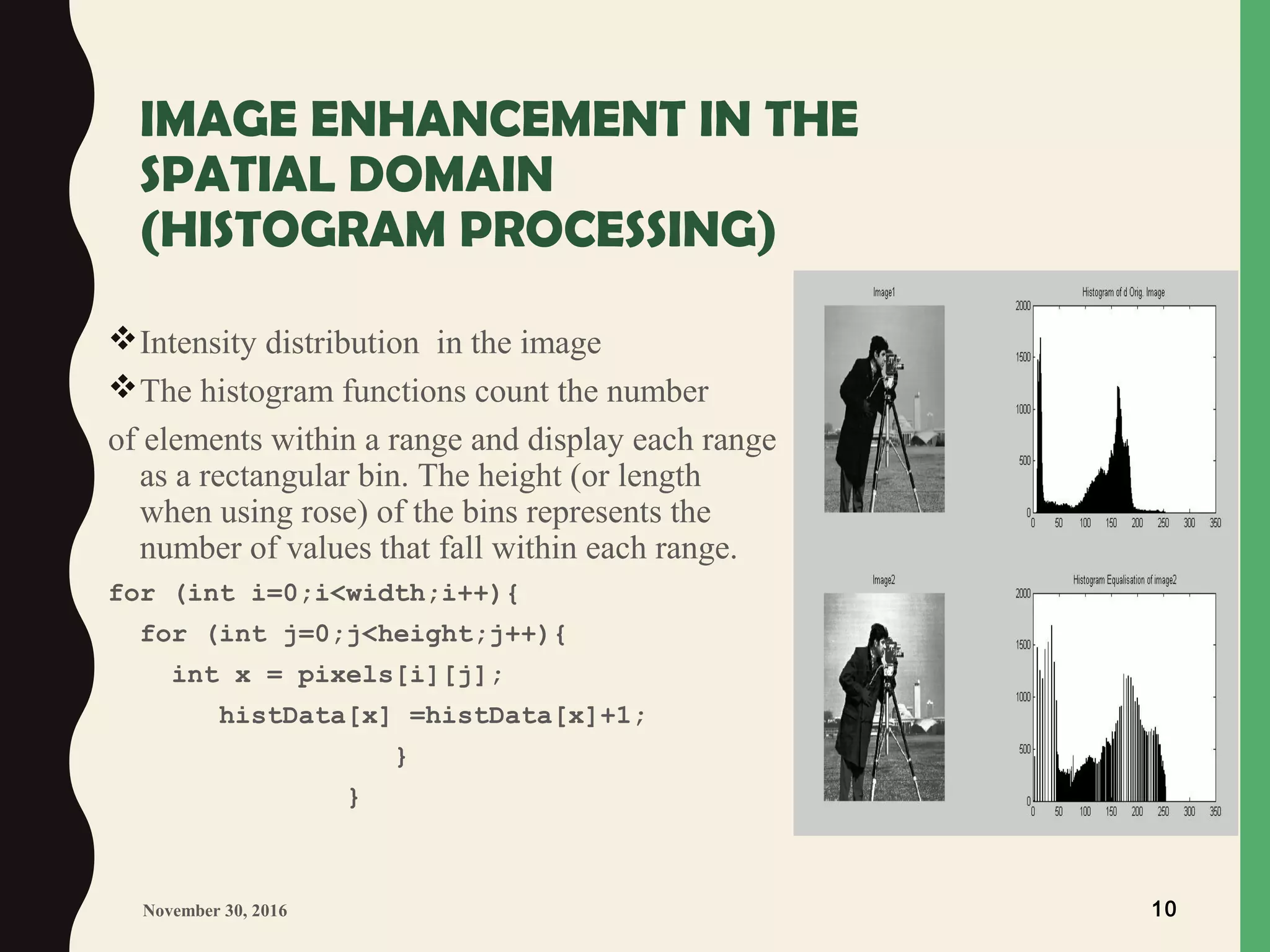 Spatial Domain And Filtering Ppt