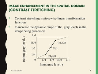 Spatial domain and filtering | PPT