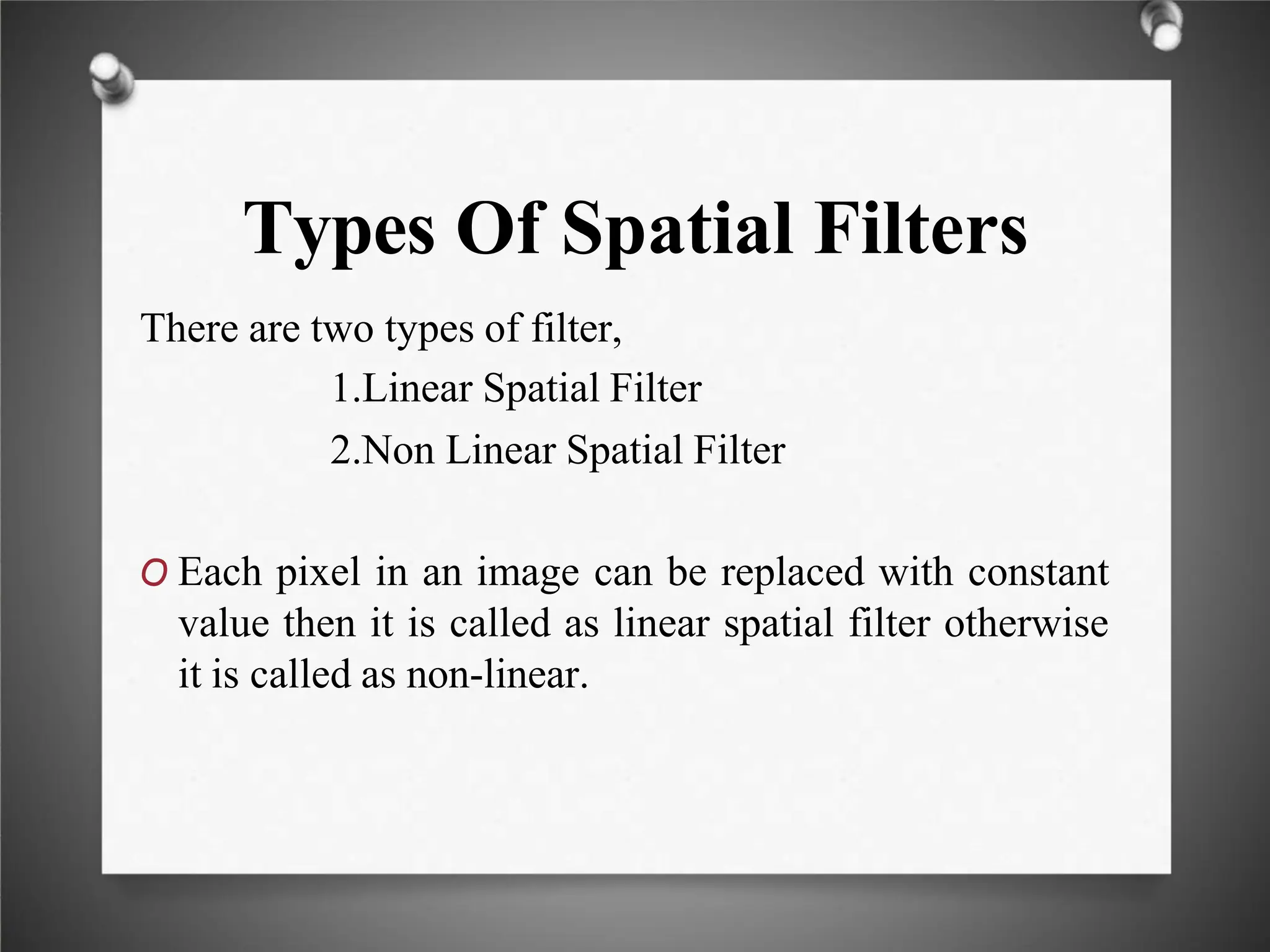 Spatial Domain Filtering Pdf