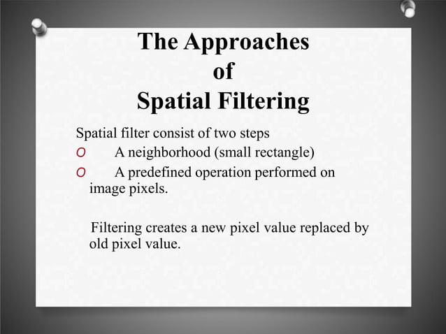 Spatial Domain Filtering Pdf