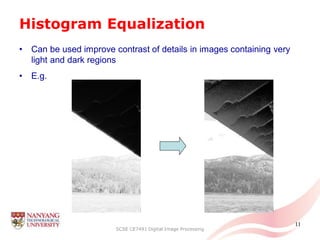 SpatialEnhancement of course CE7491 of NTU | PPT