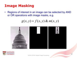 SpatialEnhancement of course CE7491 of NTU | PPT