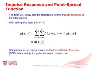 SpatialEnhancement of course CE7491 of NTU | PPT