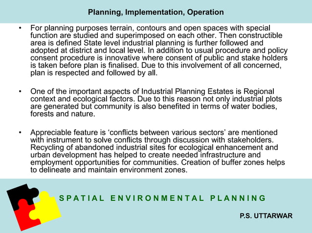 Spatial environmental planning | PDF