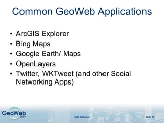 Spatial ETL For Web Services-Based Data Sharing | PPT