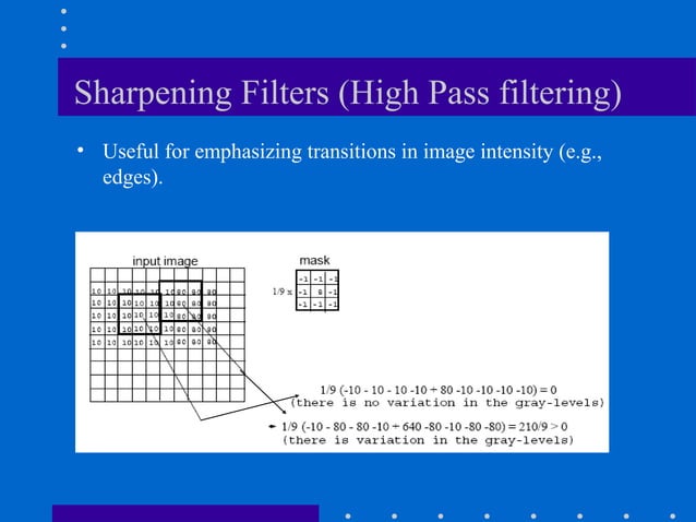 Spatial filtering | PPT