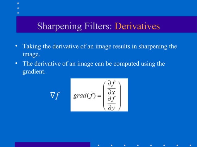 Spatial filtering | PPT