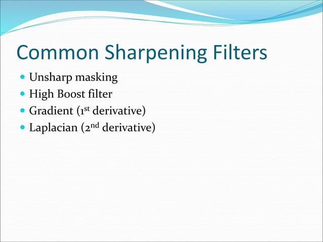 Spatial filtering | PPT
