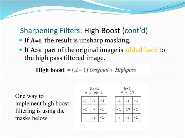Spatial filtering | PPT
