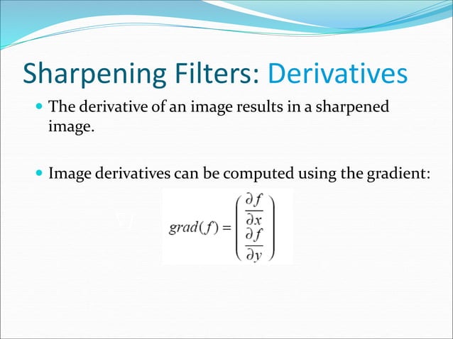 Spatial filtering | PPT