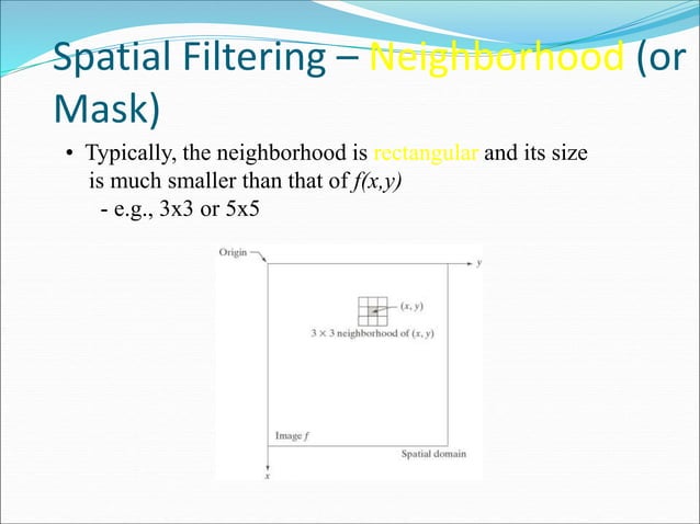 Spatial filtering | PPT
