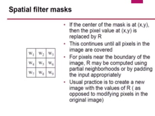 Spatial filtering | PPT