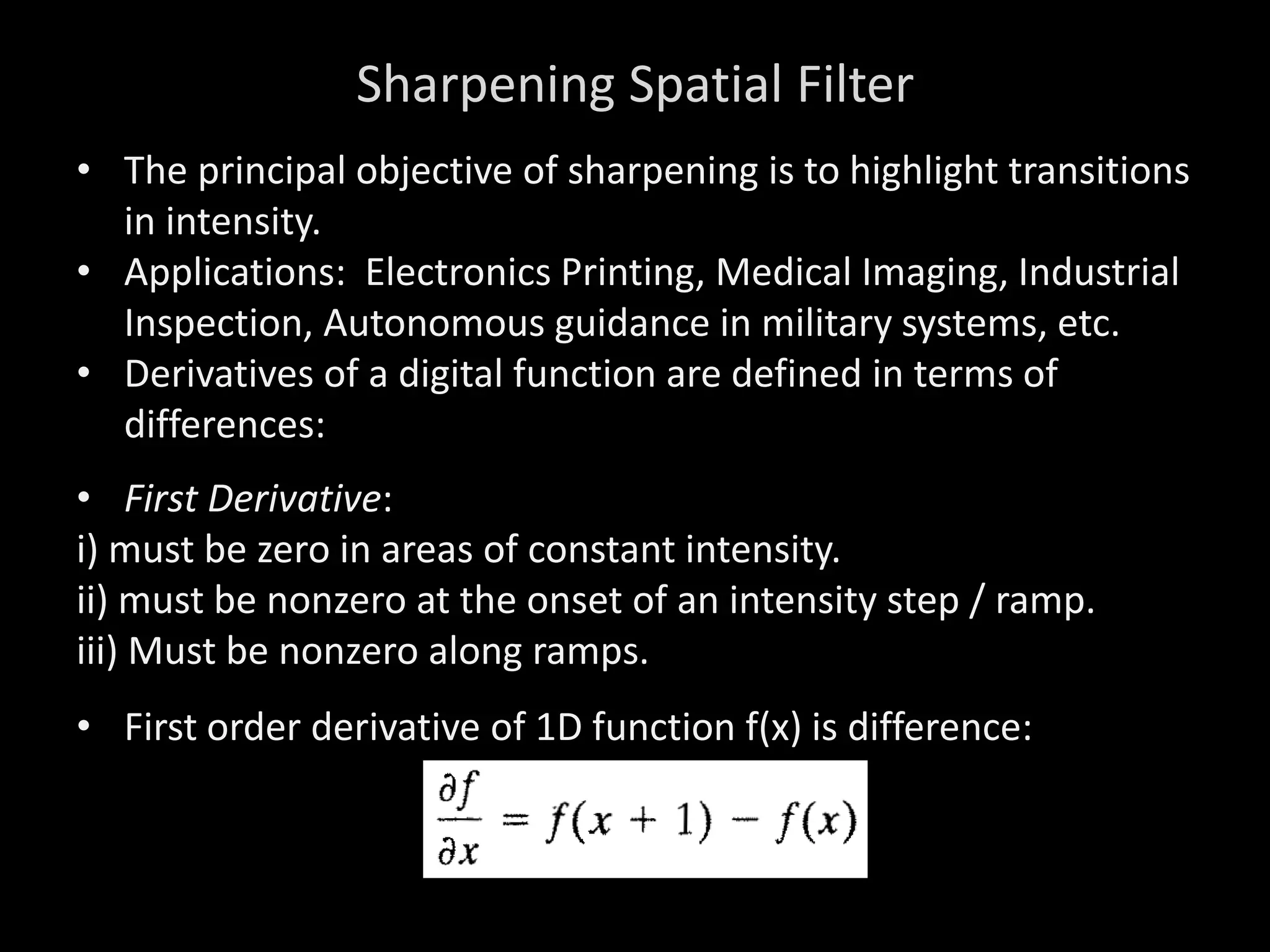Spatial filtering | PDF