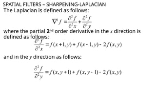 SPATIAL FILTERING. FOR UNDERGRADUATE .pptx