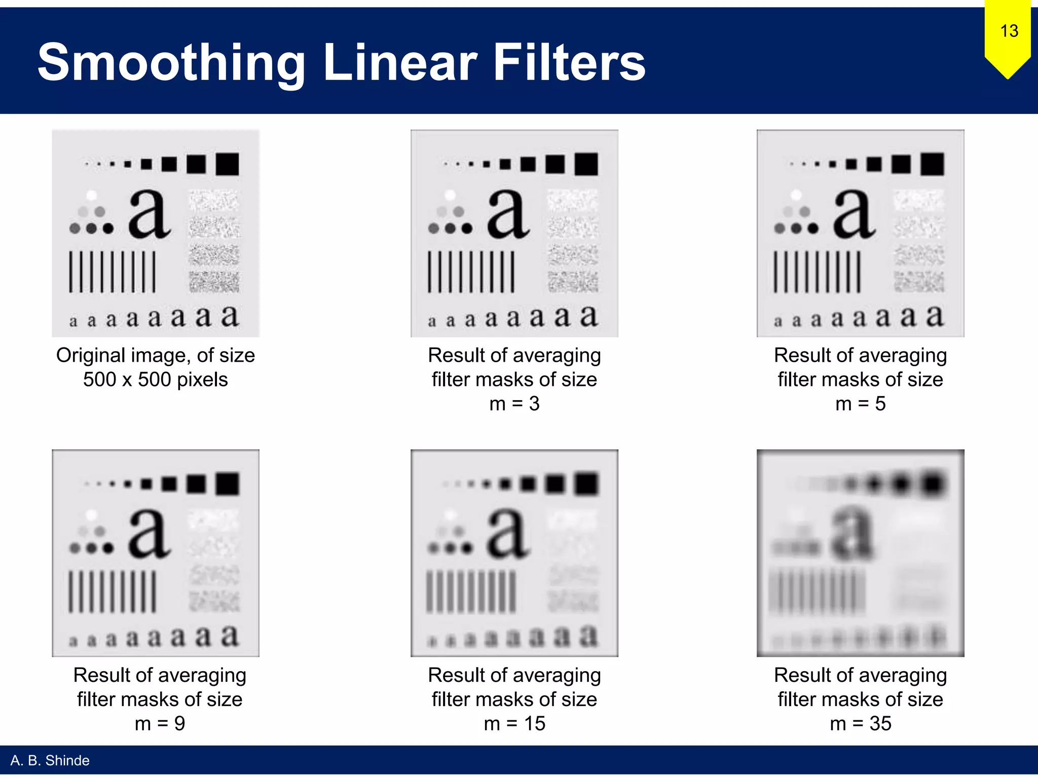 Image Processing: Spatial filters | PPSX