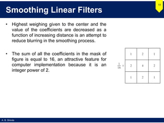 Image Processing: Spatial filters | PPSX