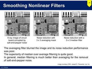 Image Processing: Spatial filters | PPSX