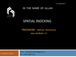 Spatial index(2) | PDF