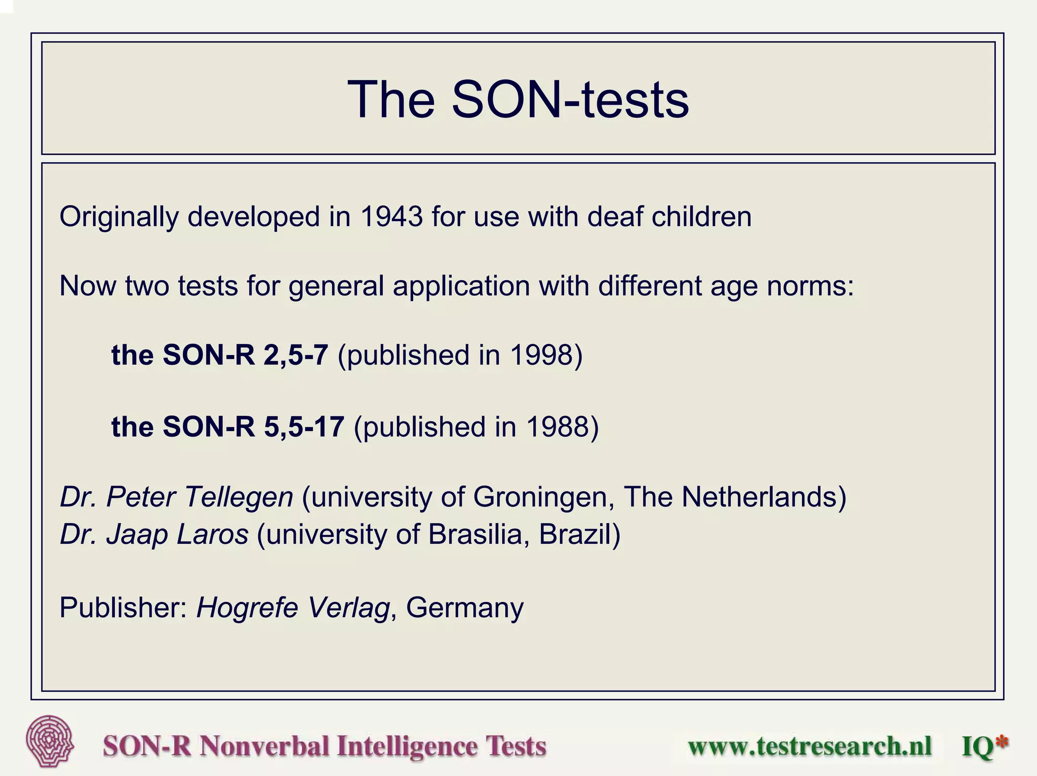 Spatial intelligence test for children | PPT