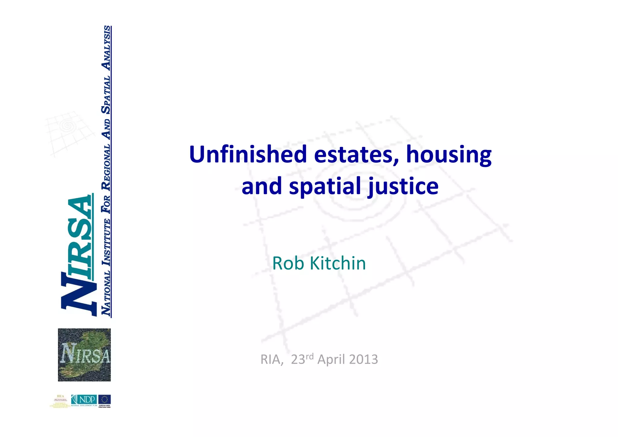 Spatial Justice and the Irish Crisis: Population and Settlement - Rob ...