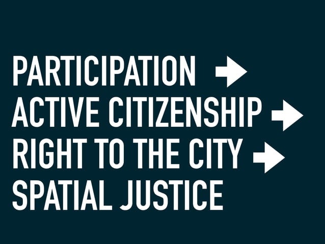 Spatial Justice and the Right to the City | PDF | Civic affairs | Politics