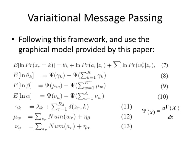 Spatially Coherent Latent Topic Model For Concurrent Object Segmentation And Classification Pptx