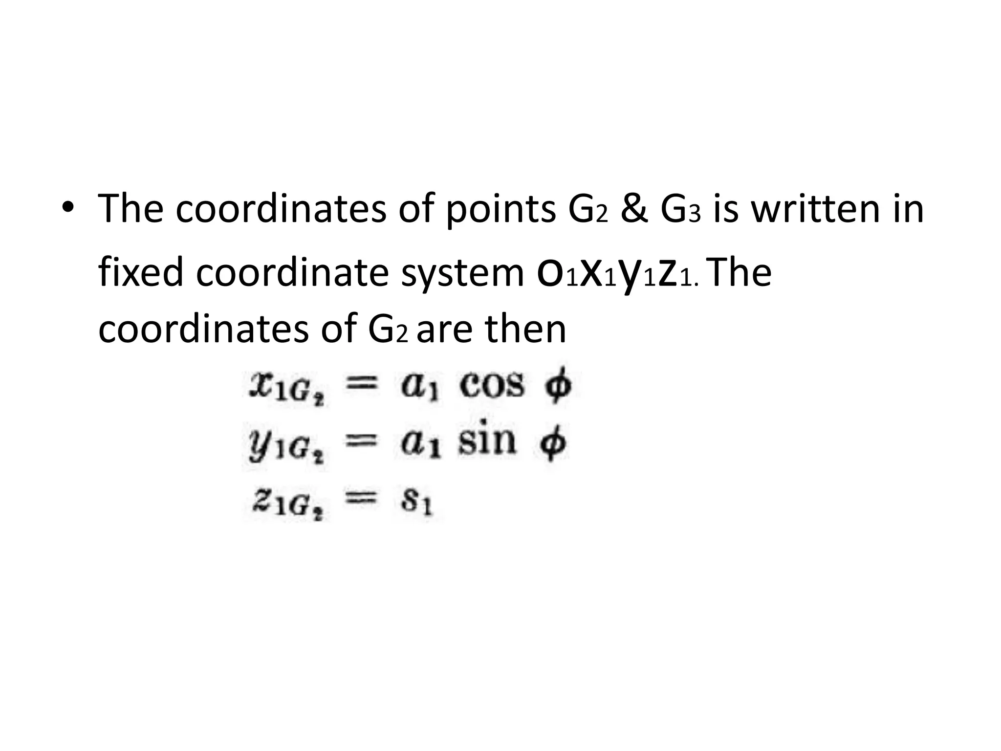 Spatial mechanism and DH parameters | PPT