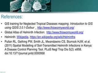 Spatial modeling of STHs infections in kenya | PPTX