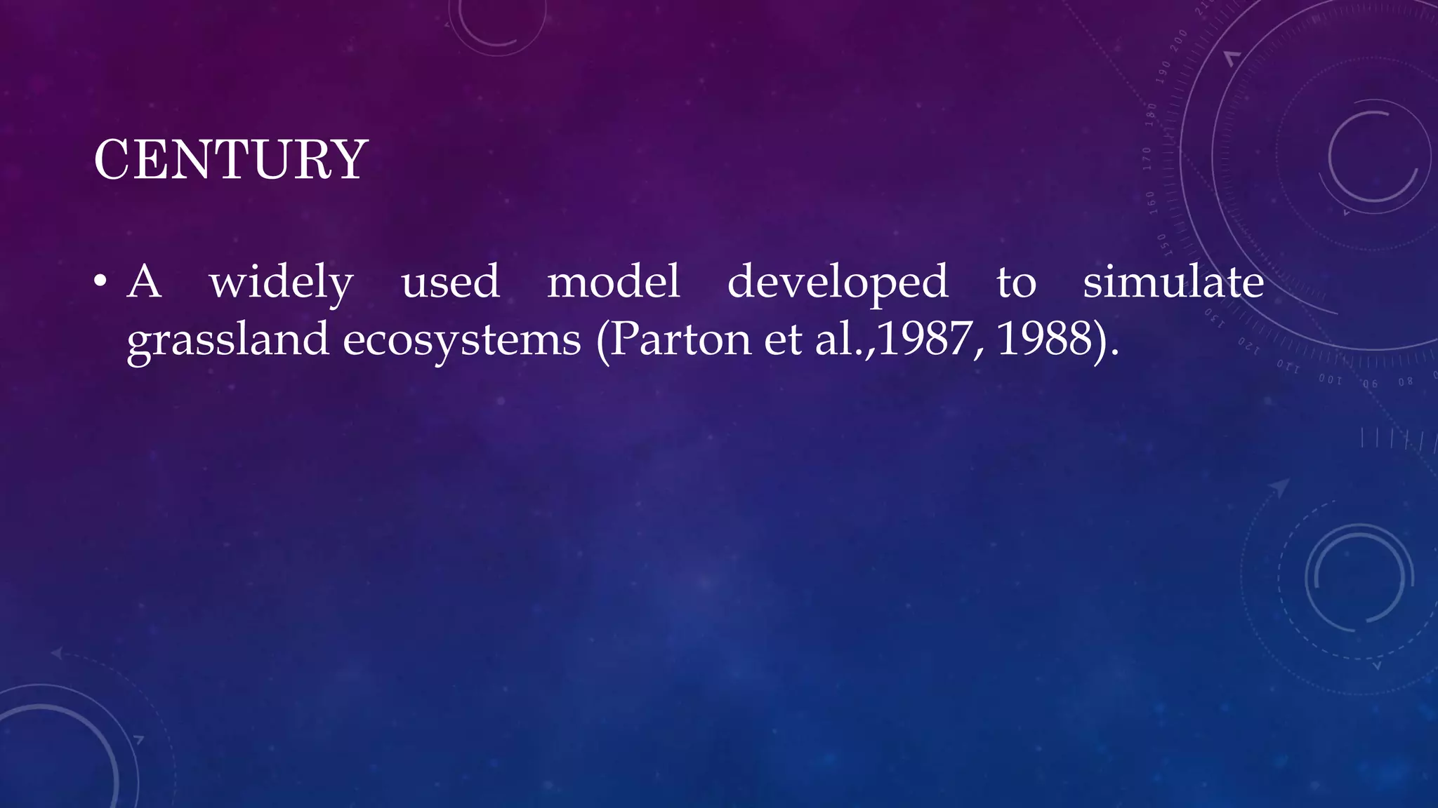 Spatial models of energy flow and nutrient dynamics | PPTX