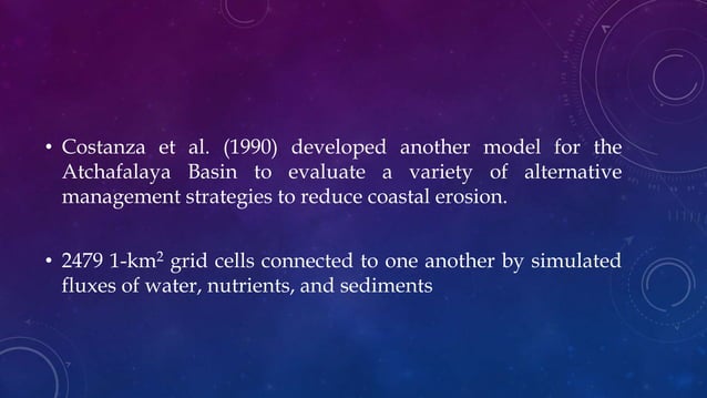 Spatial Models Of Energy Flow And Nutrient Dynamics Ppt