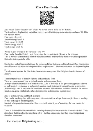 Spatial Order Essay Topics | PDF