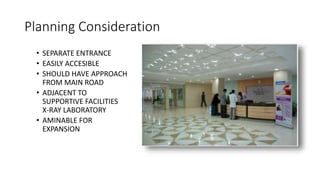 Spatial organisation in Hospital Design | PPTX