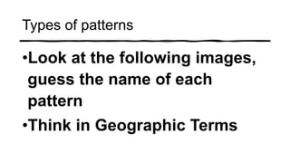 Spatial patterns activity | PPTX