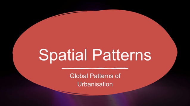 Spatial patterns activity | PPT