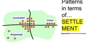 Spatial patterns terminology | PPTX