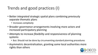 Spatial planning across the OECD | PDF | Developmental Sites | Real Estate
