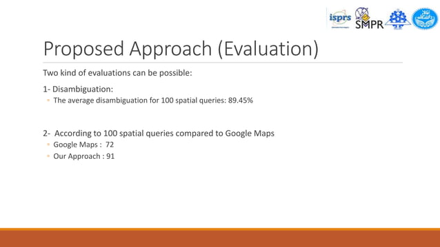 Spatial Queries Entity Recognition And Disambiguation Ppt