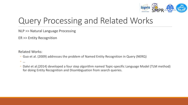 Spatial Queries Entity Recognition And Disambiguation Ppt
