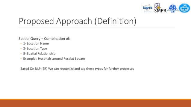 Spatial Queries Entity Recognition And Disambiguation Ppt