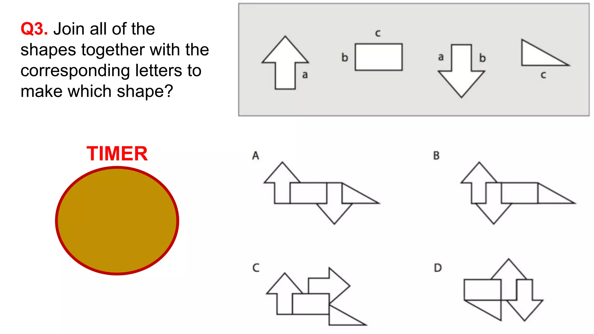 Spatial Reasoning Test Questions and Answers | PPTX