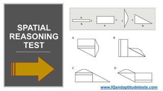 Spatial Reasoning Test Questions and Answers | PPTX