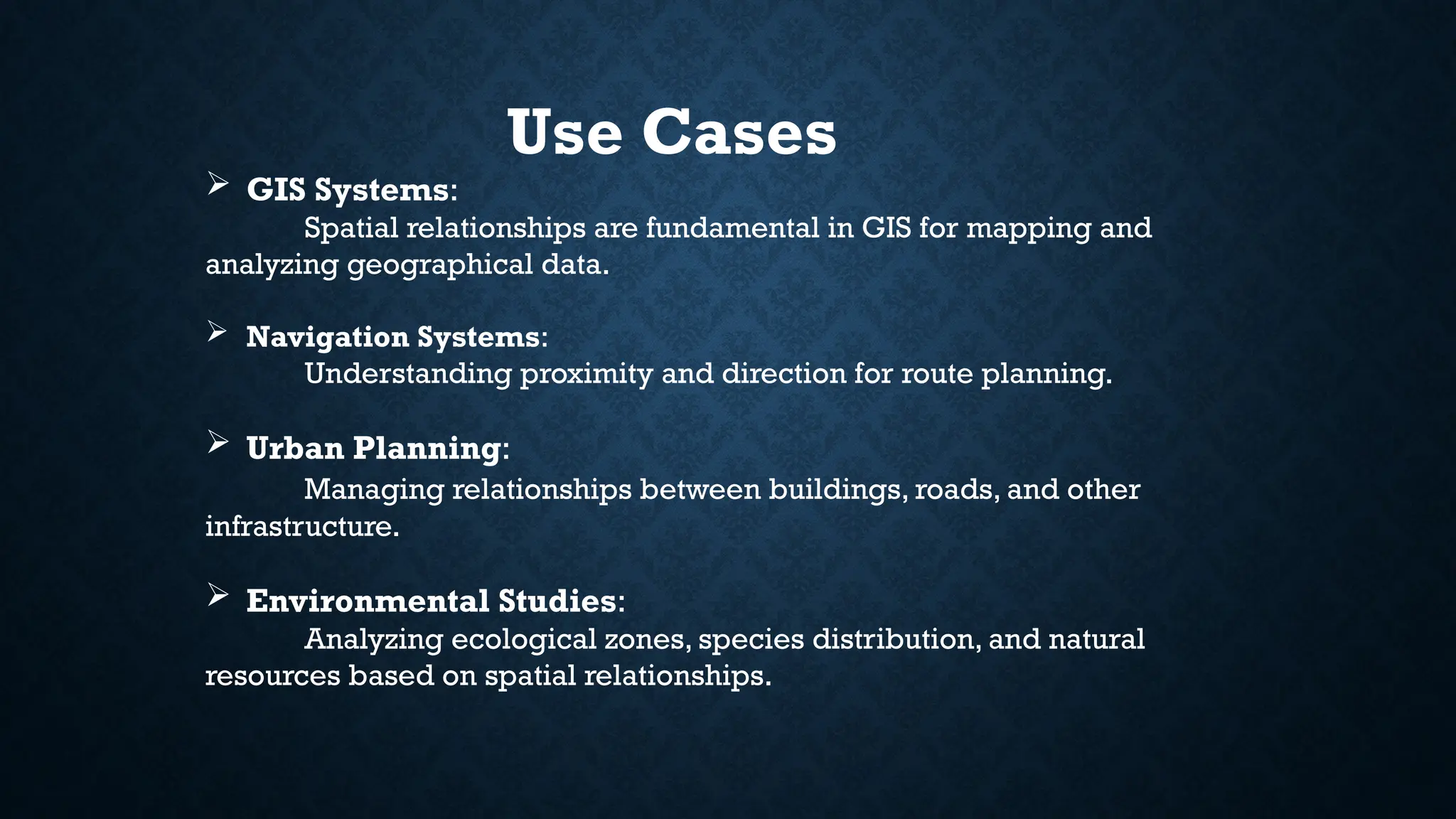 Spatial Relationship In Database Management System Pptx Databases 6743