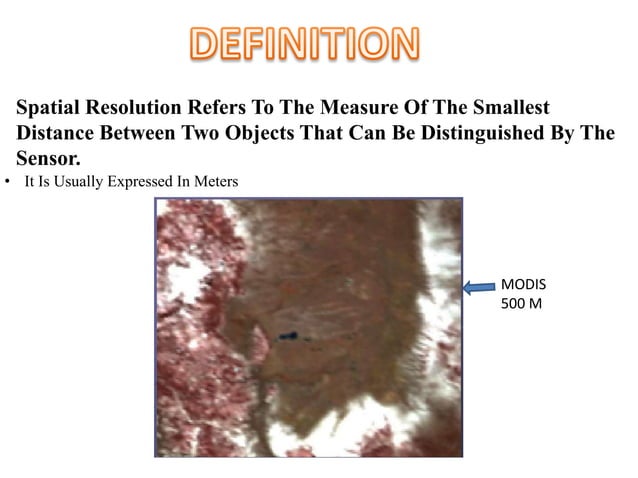 Spatial resolution | PPTX