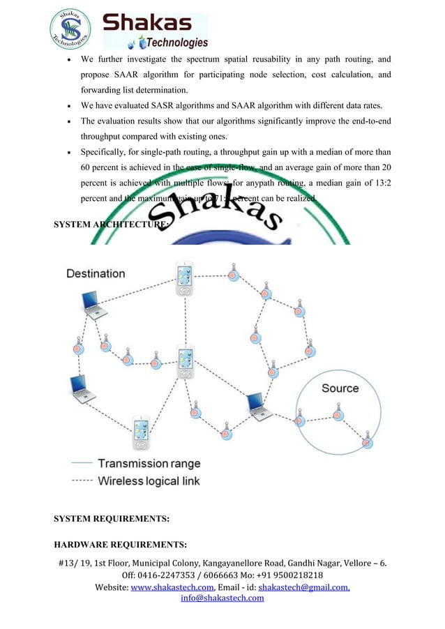 Spatial Reusability Aware Routing In Multi Hop Wireless Networks Pdf