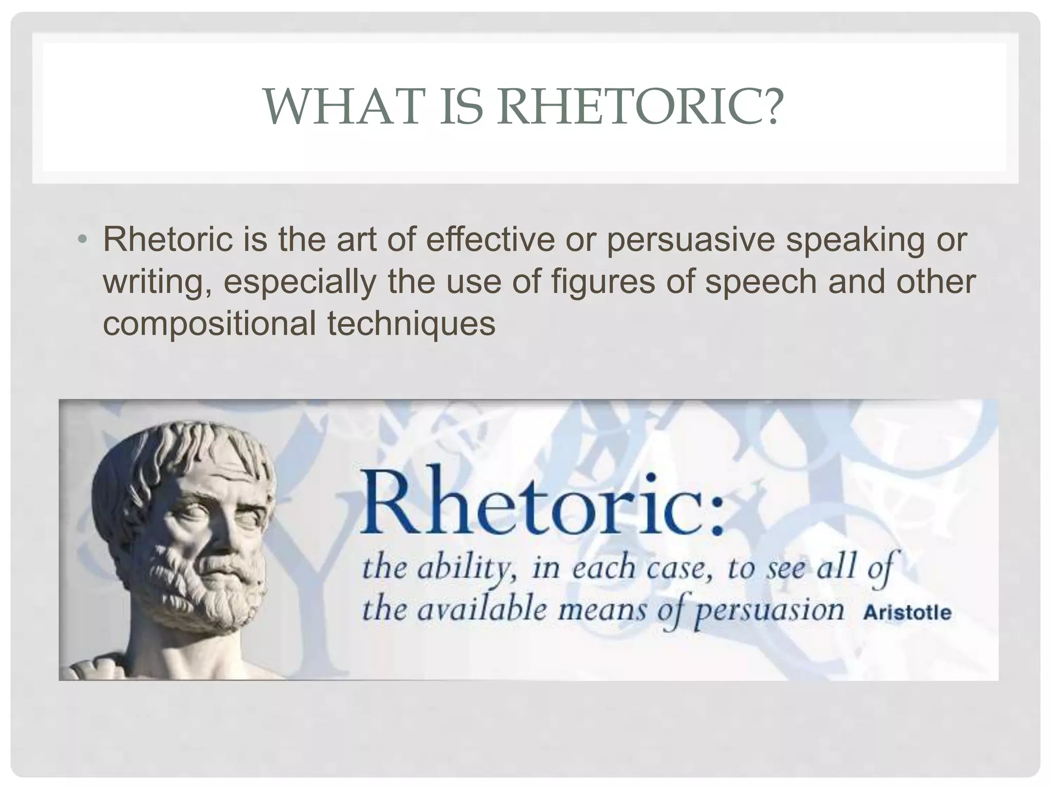 Spatial rhetoric | PPT