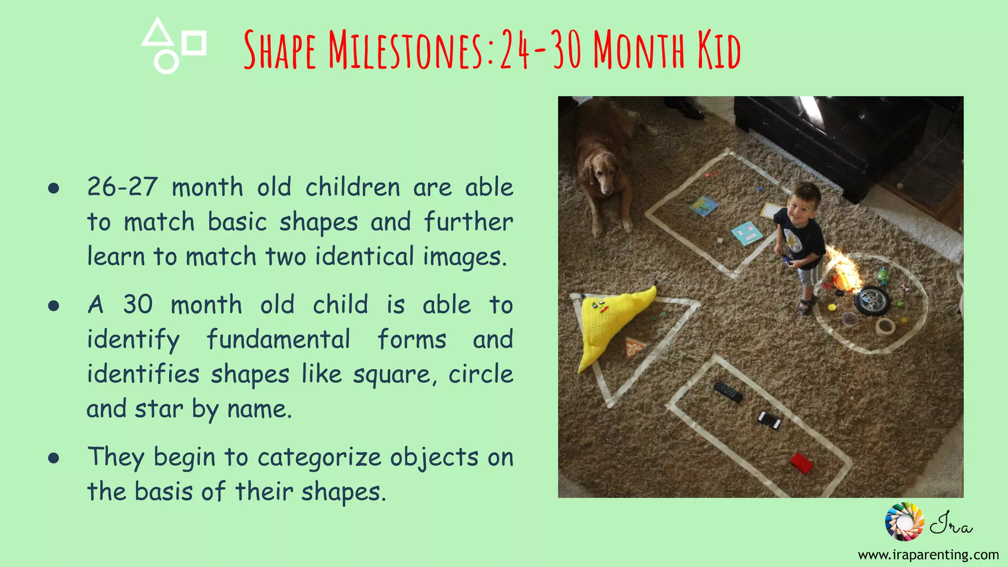 Spatial sense and geometry for preschoolers based on milestones | PDF