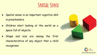 Spatial sense and geometry for preschoolers based on milestones | PDF