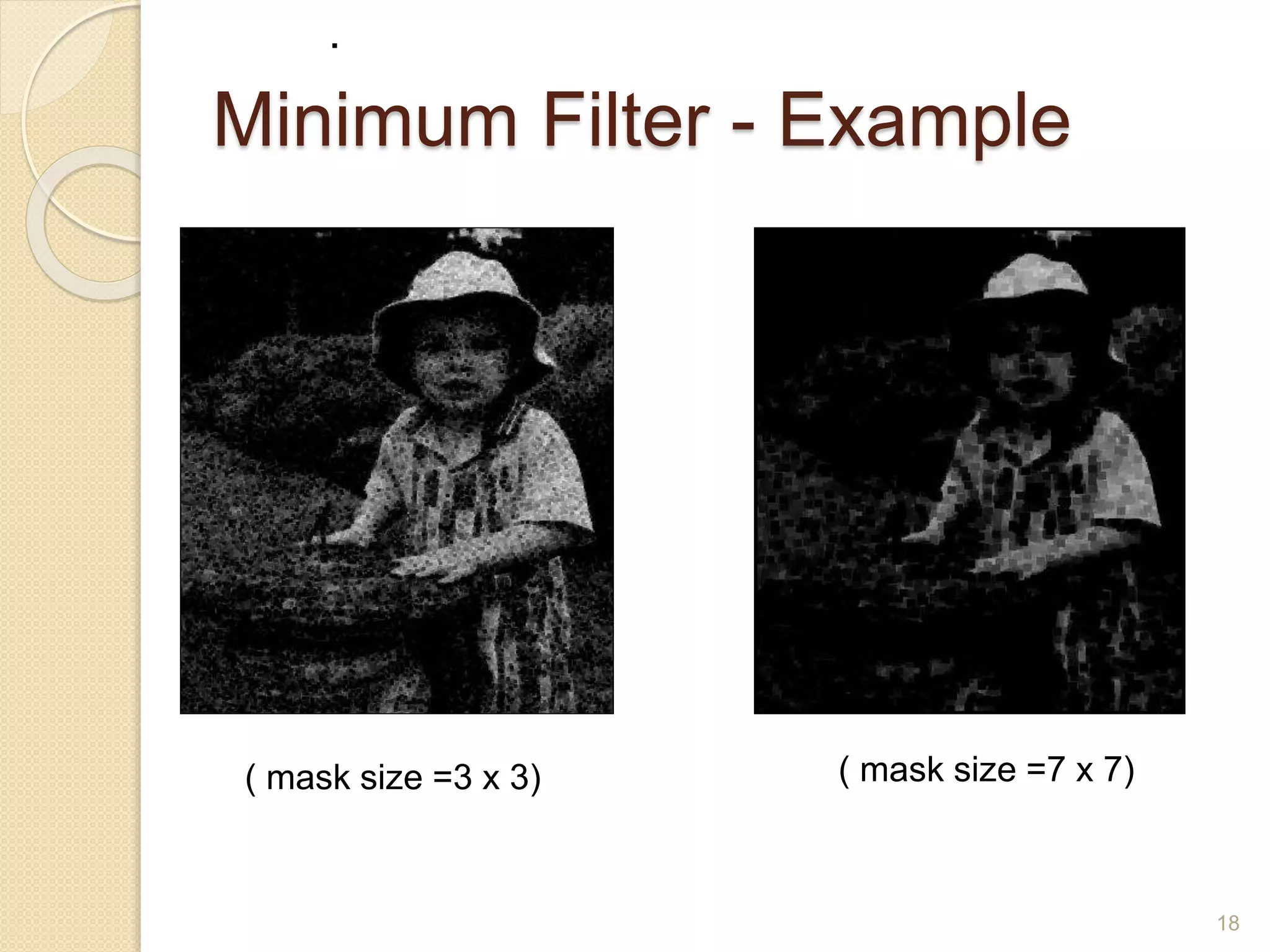 Smoothing Filters in Spatial Domain | PPTX