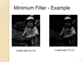Smoothing Filters in Spatial Domain | PPTX