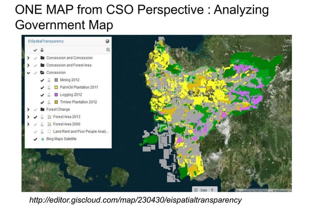 Spatial transparency a case study of advocacy work in west kalimantan | PPT